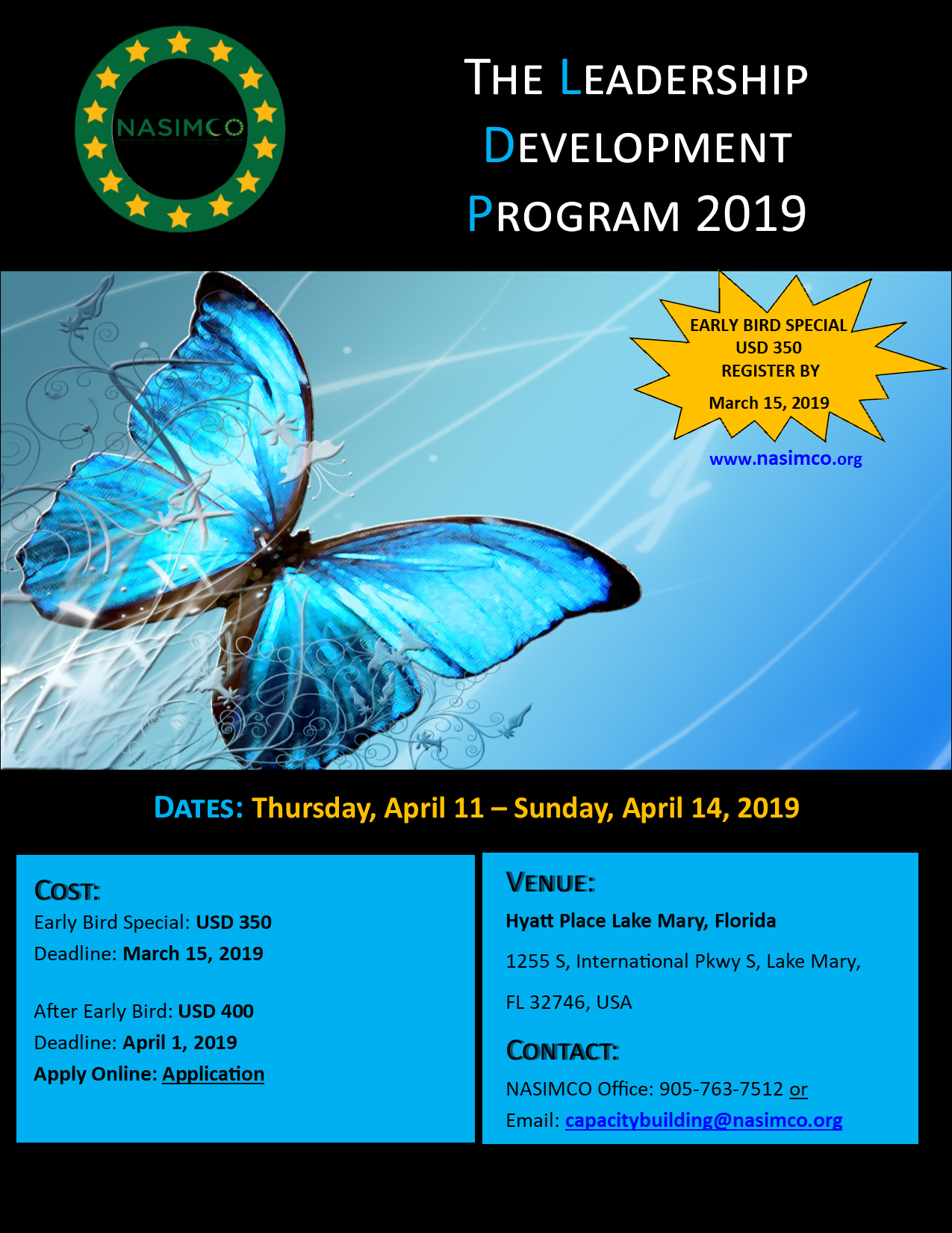 LDP 2019 Registration Brochure – NASIMCO