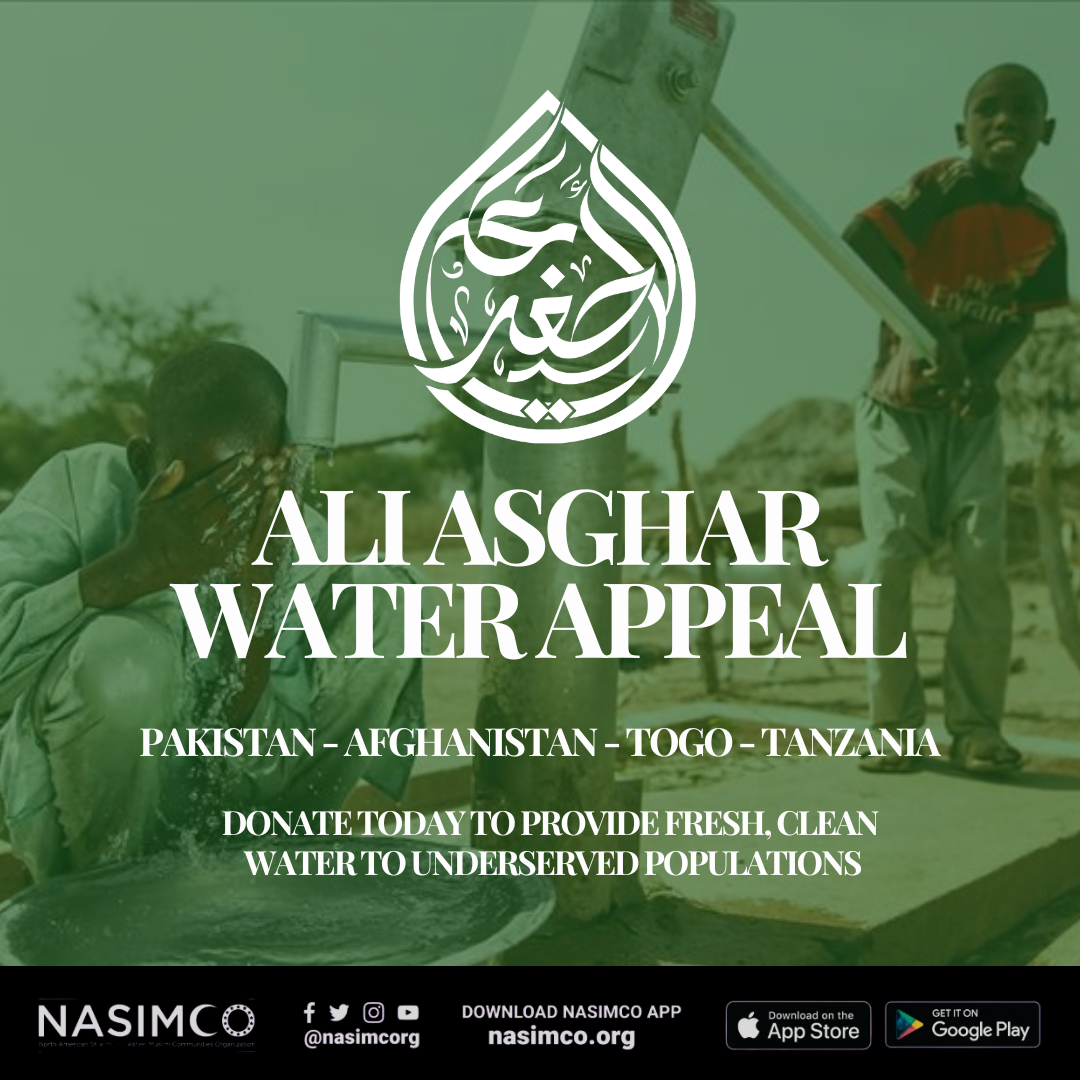Ali Asghar (AS) Water Appeal 2024 – NASIMCO